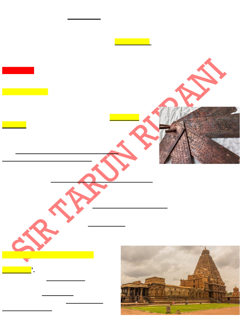 2408151008490444449the Cholas | PDF | South India