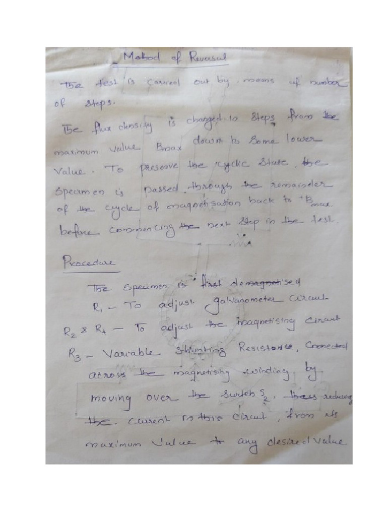 Method of Reversal | PDF