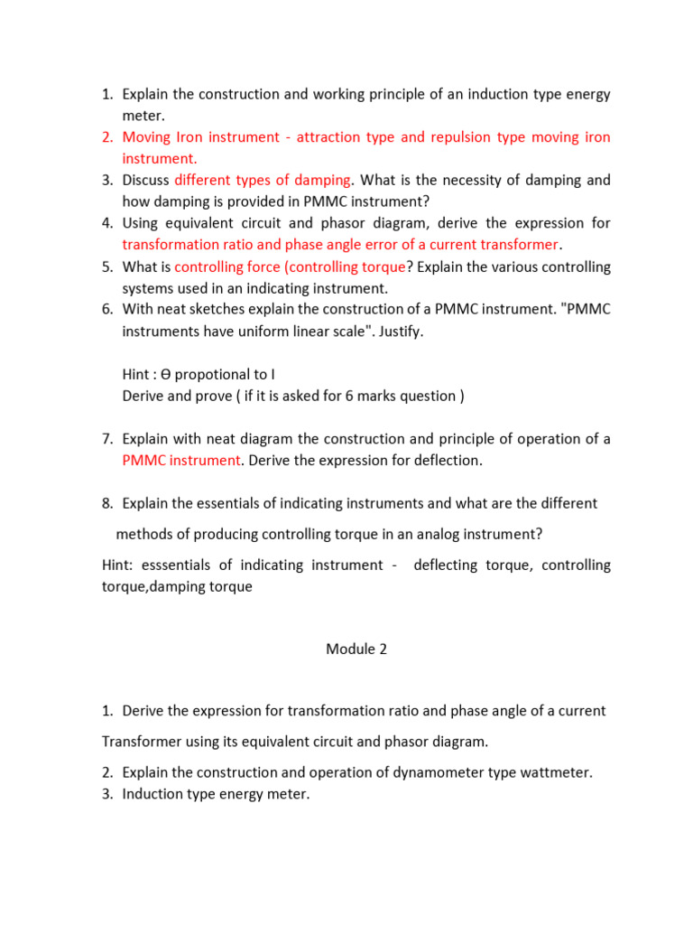 Part B Imp | PDF | Physical Quantities | Materials Science