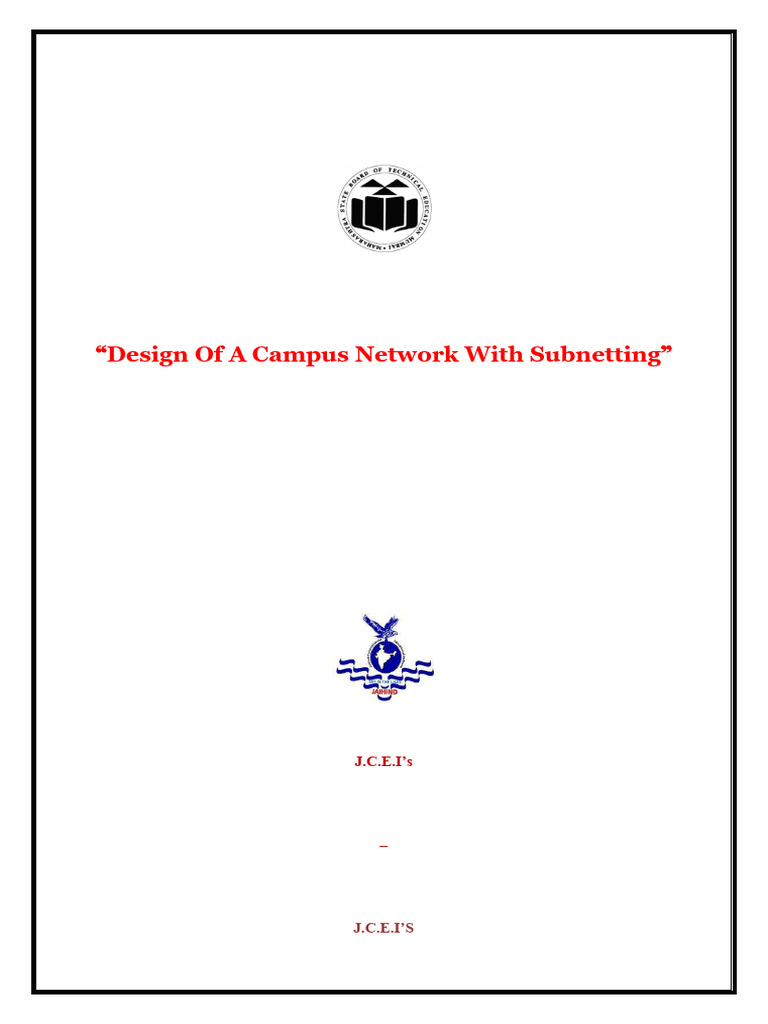 Campus Network Design Project Report | PDF