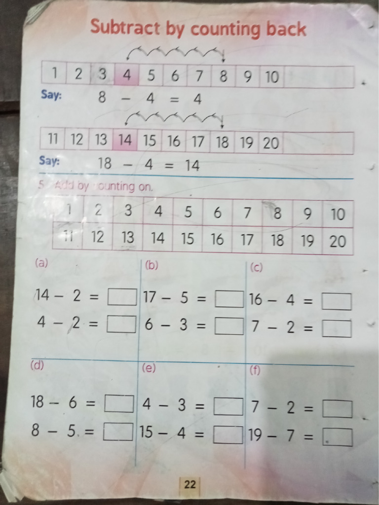 5+ Age Math Behavior BH | PDF