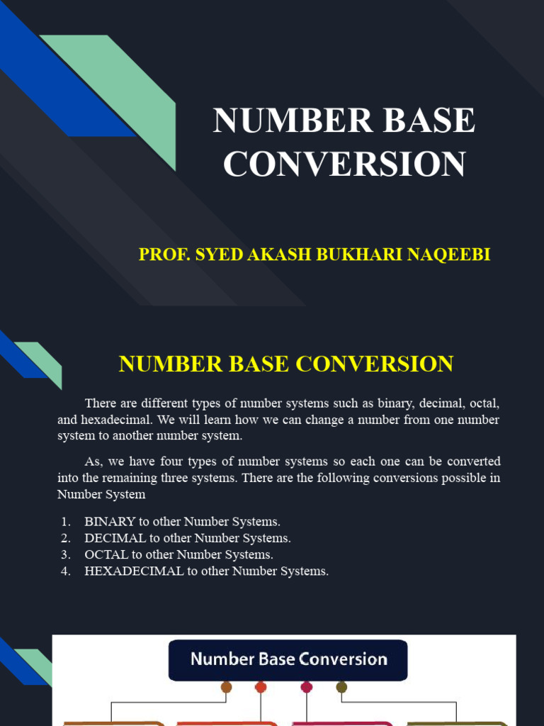 Number Base Conversion | PDF | Mathematics | Arithmetic Number Base Conversion | PDF | Mathematics | Arithmetic
