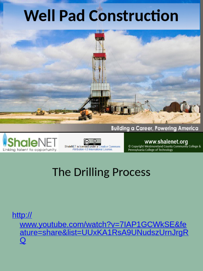 Instructor WellPad Construction (Formatted) | PDF | Oil Well