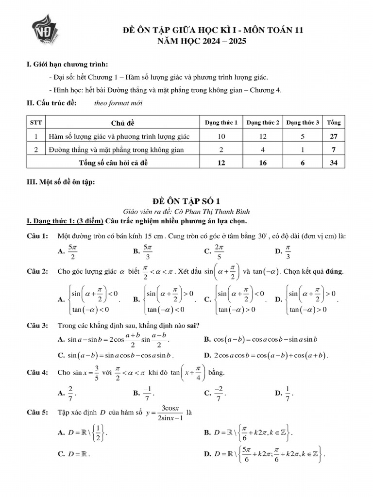 Đề cương - 20241017 | PDF