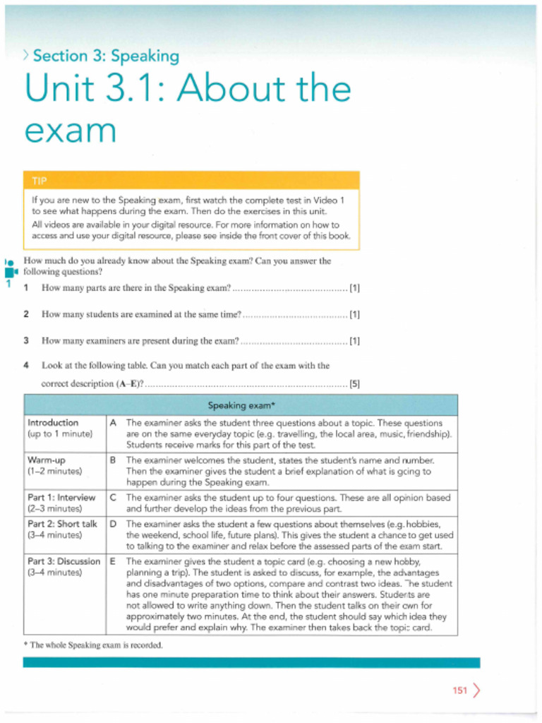 Cambridge IGCSE English As A Second Language Exam Preparation and ...
