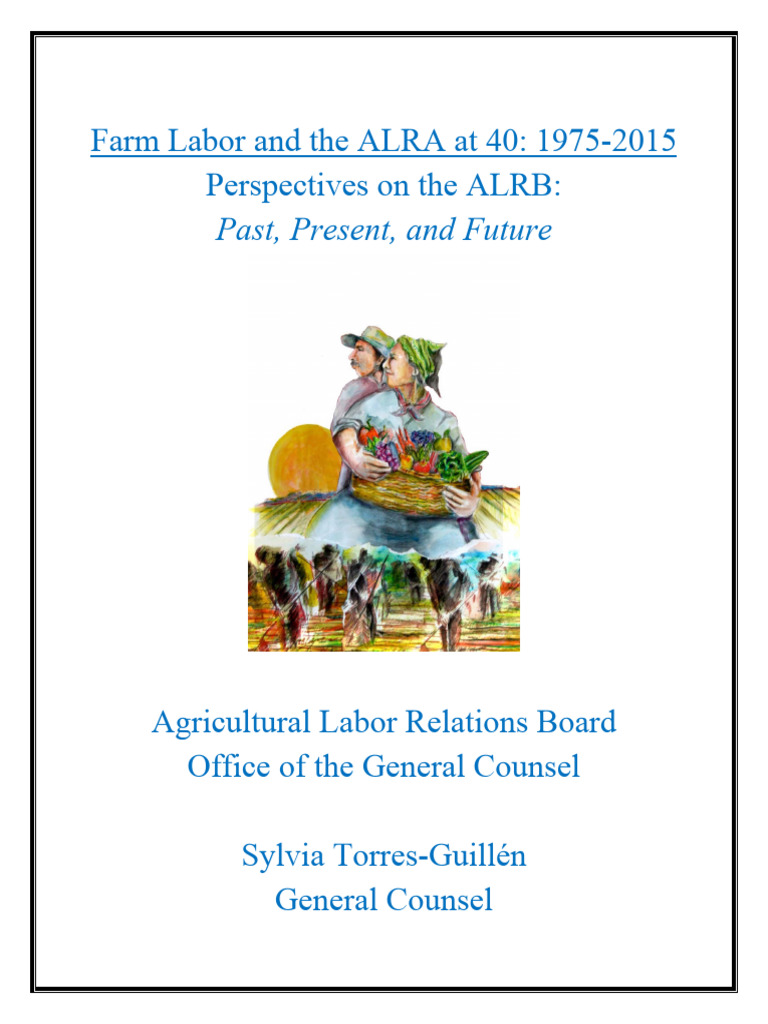 Torres Guillen Perspectives On The Alrb | PDF | Injunction | Unfair ...