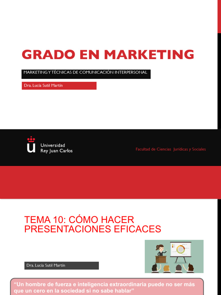 Presentaciones Eficaces: Guía Práctica | PDF | Hablar en público | Comunicación