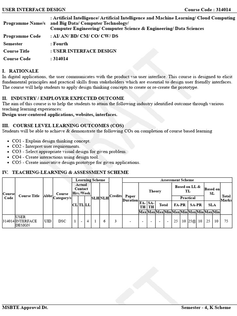 User Interface Design | PDF | Design | Computing