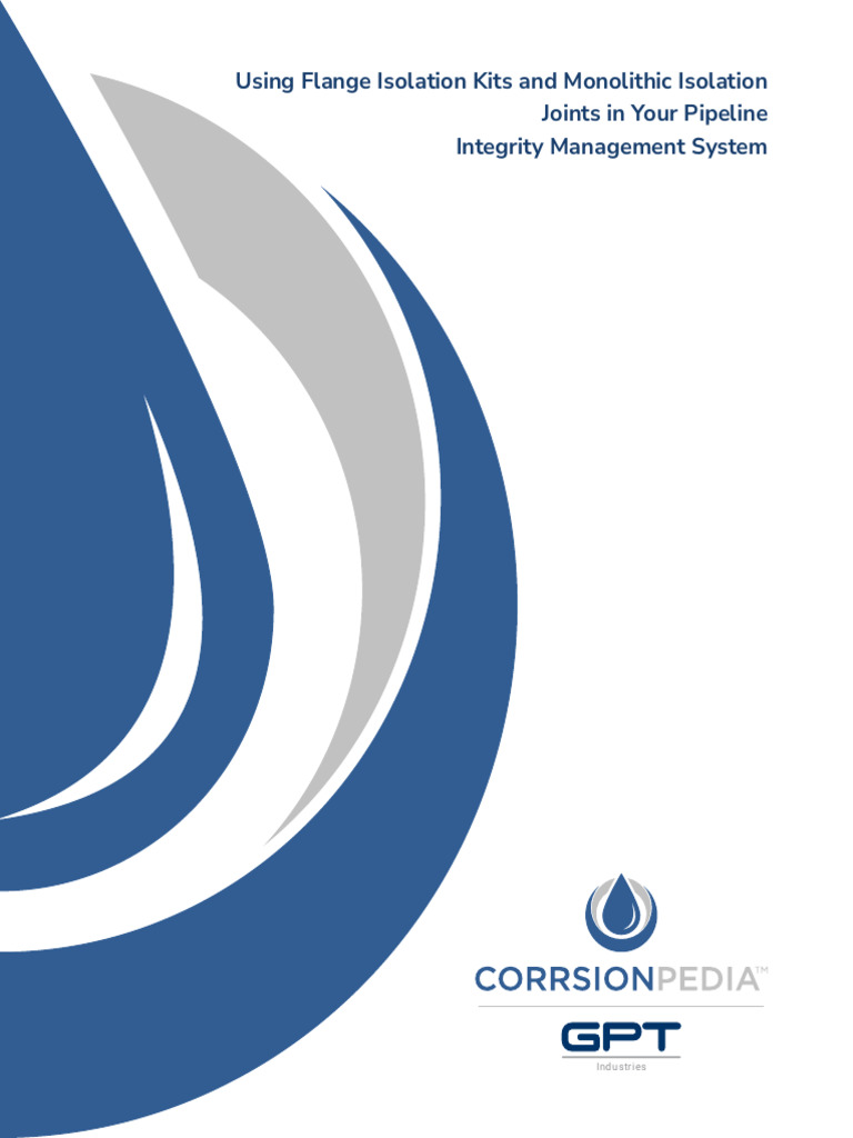 Flange Isolation Kits & Monolithic Joints | PDF | Corrosion | Pipe ...