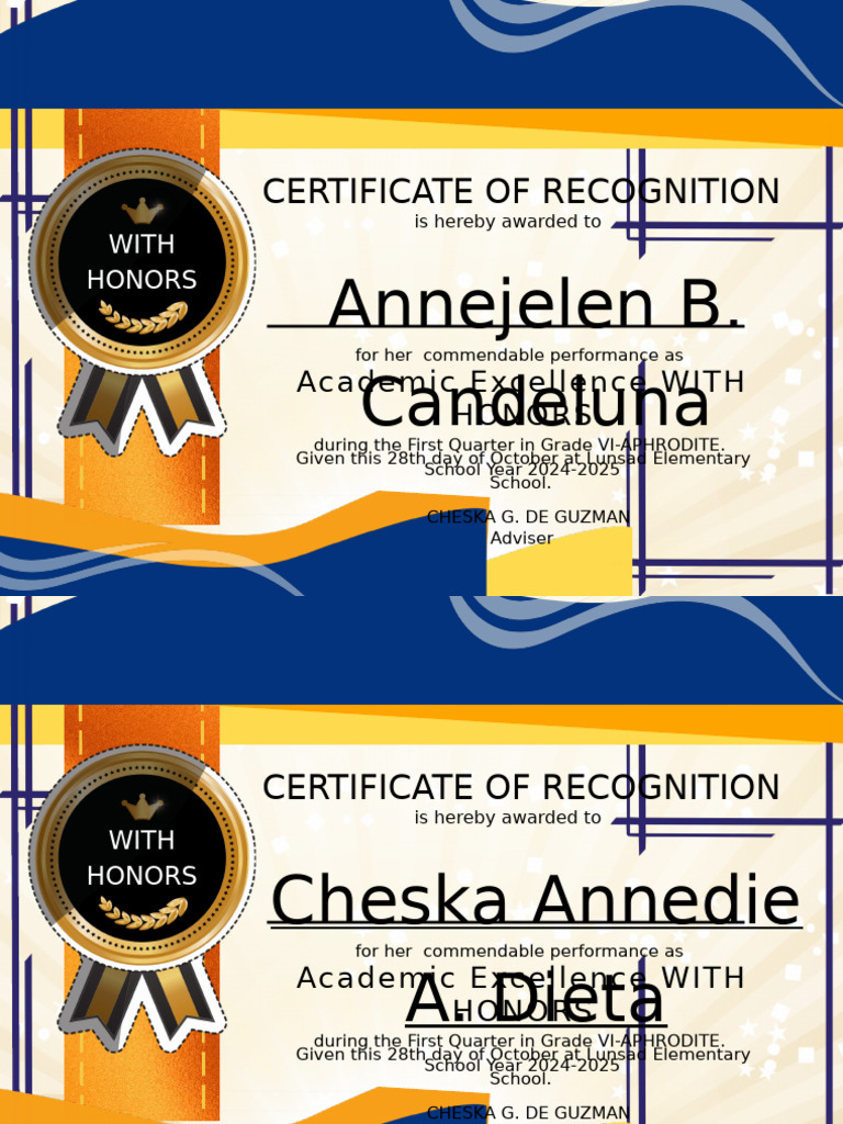 AWARDS-CERTIFICATE | PDF