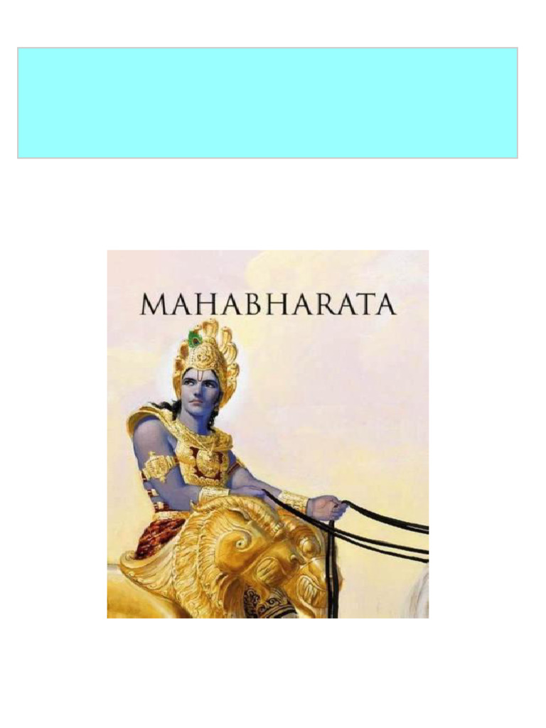 (FREE PDF Sample) The Mahabharata: Unabridged (Complete 10 Volumes) For ... (FREE PDF Sample) The Mahabharata: Unabridged (Complete 10 Volumes) For ...