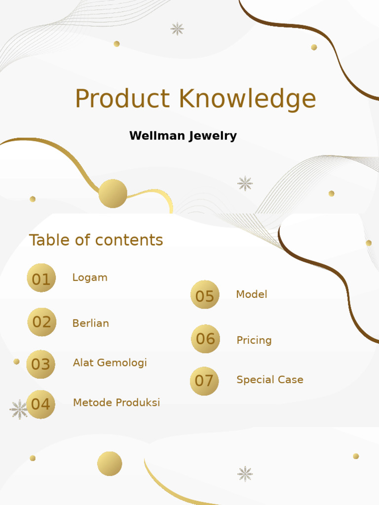 Materi PPT OBP - Product Knowledge | PDF