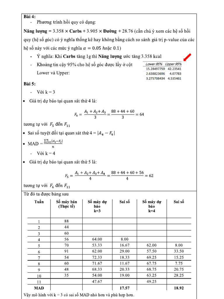 Đáp Án PTKD | PDF