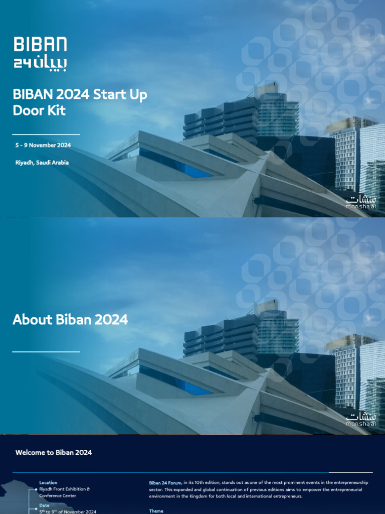 Biban 2024: Empowering Entrepreneurs in Riyadh | PDF | Entrepreneurship ...