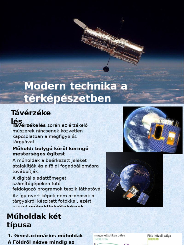 Modern Technika A Térképészetben | PDF