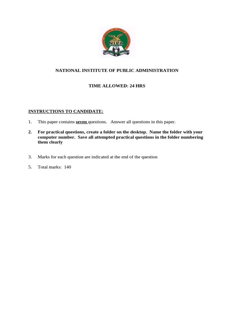 Practical Use of Computer Packages Test 3 | PDF | Databases | Ebcdic