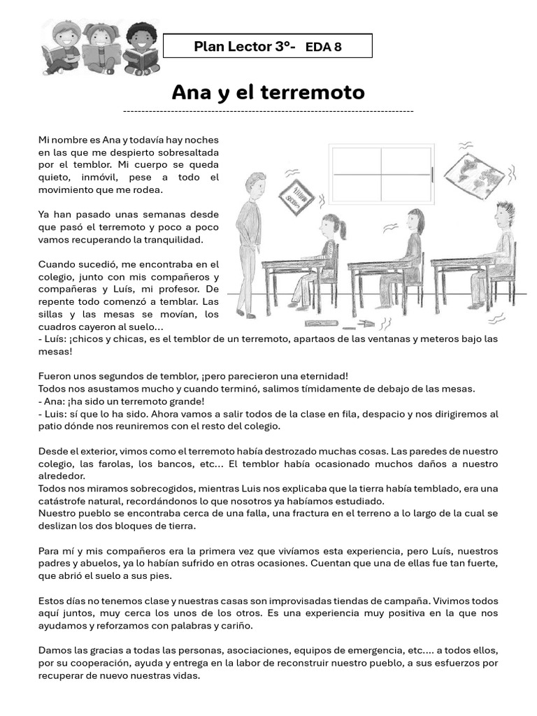 PLAN LECTOR EDA 8 Sem2. | PDF