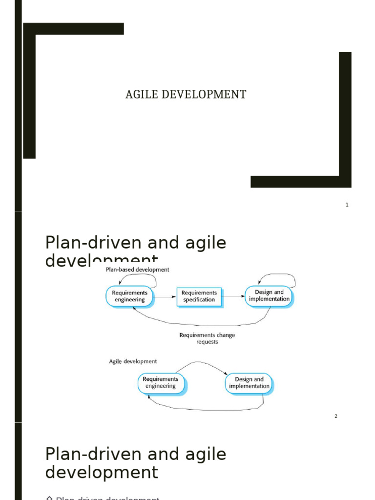 Agile Development | PDF | Scrum (Software Development) | Agile Software Development