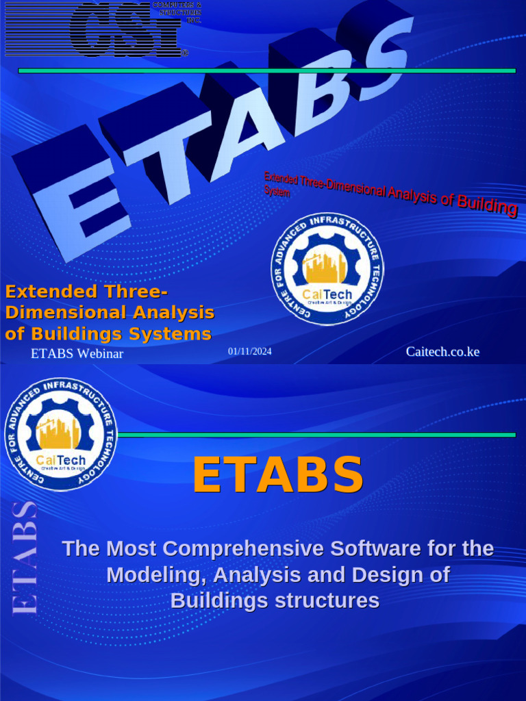 ETABS Presentation | PDF | Computer Science | Software Engineering