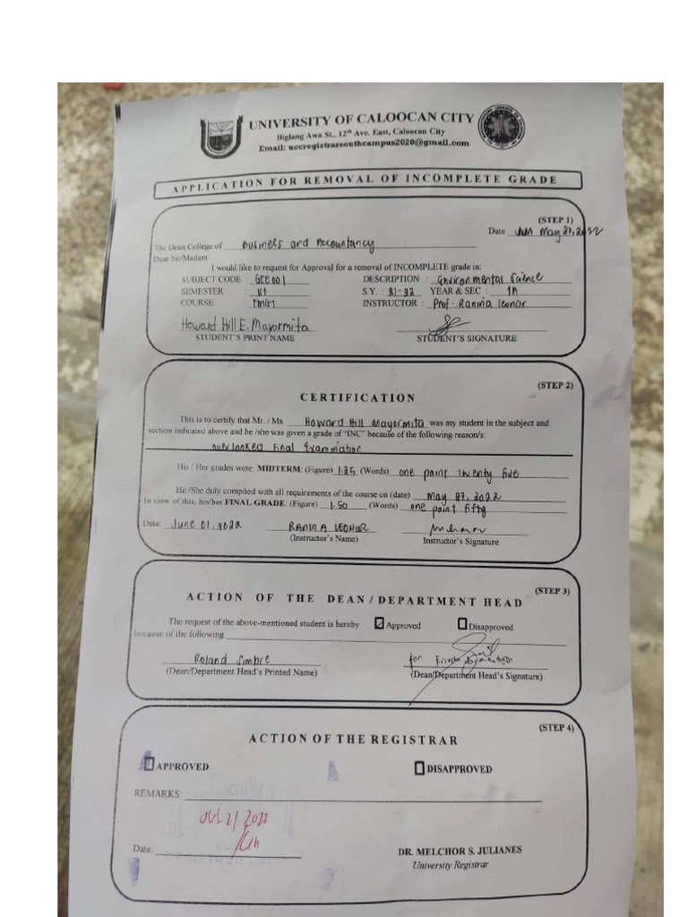 Form Completion | PDF