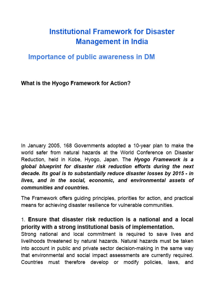 DSMM CHP 4 | PDF | Disaster Risk Reduction | Emergency Management