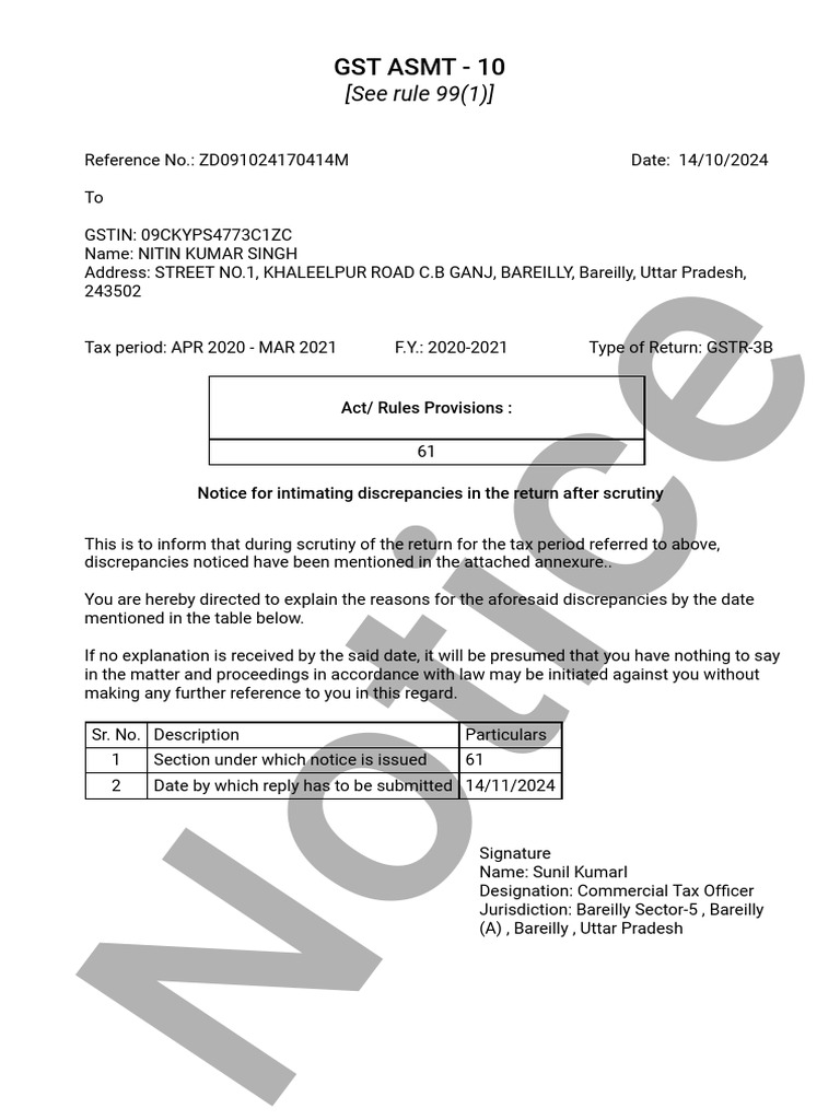 SR Notice ZD091024170414M 20241014024403 | PDF