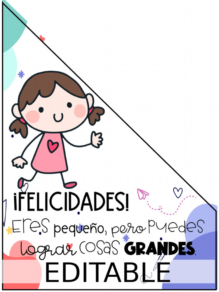 Carátulas para Folder Fin de Curso | PDF