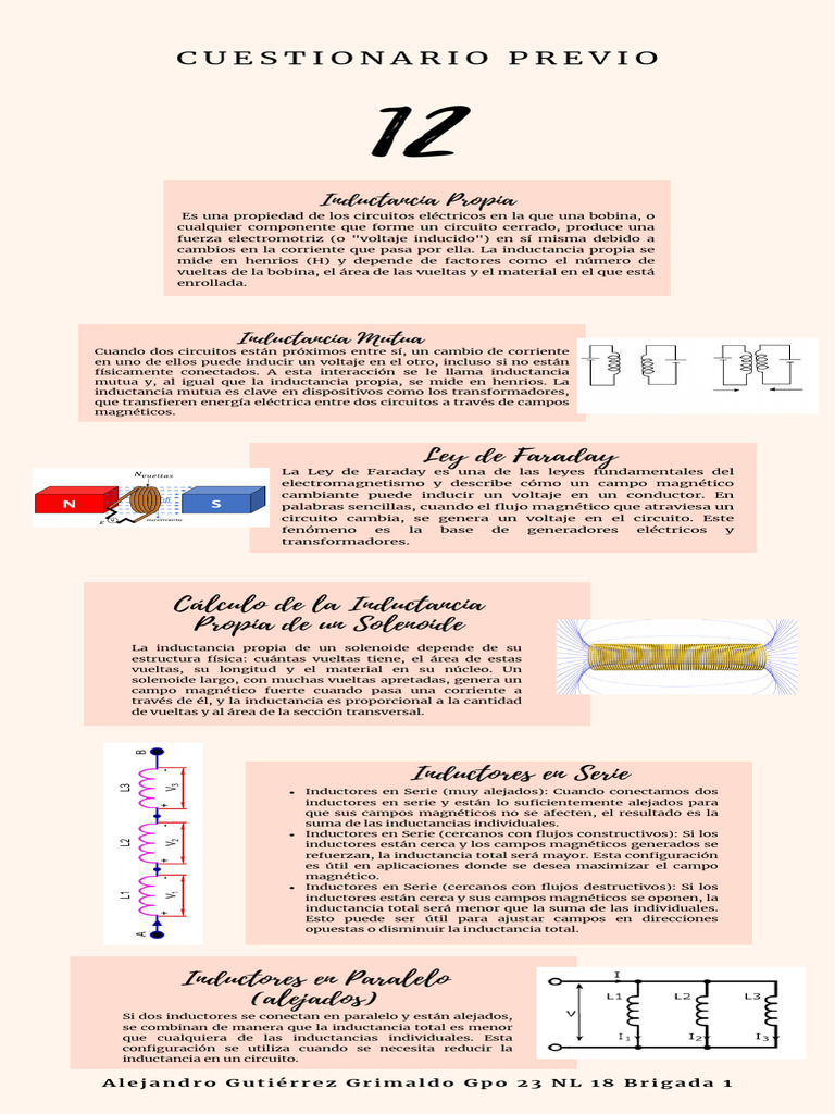 Inductancia | PDF | Inductancia | Inductor