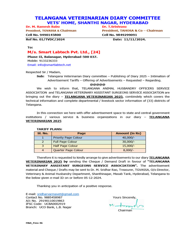46) Ms. Smart Labtech Pvt. LTD | PDF | Medicine | Bioethics