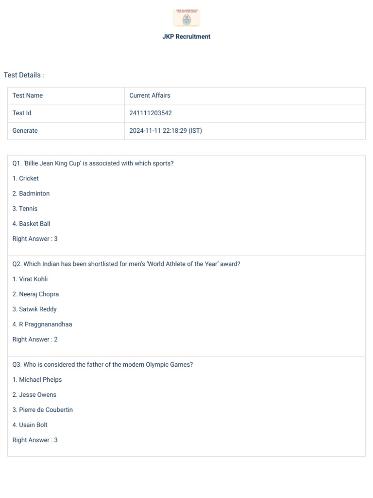 key (2) | PDF | Sports | Cricket