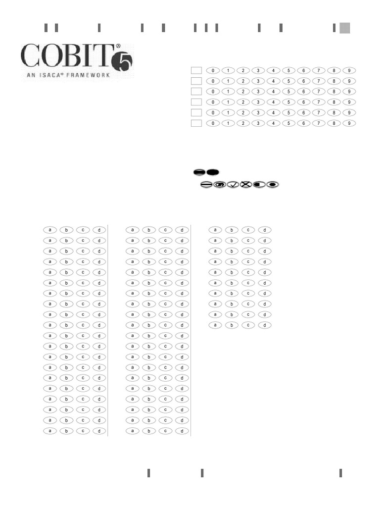 Exam Answer Booklet Guide | PDF