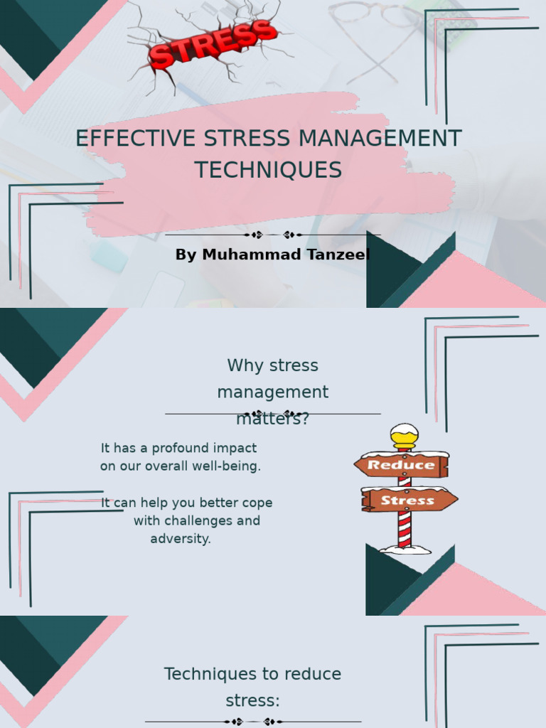 Effective Stress Management Techniques | PDF | Knowledge Management ...