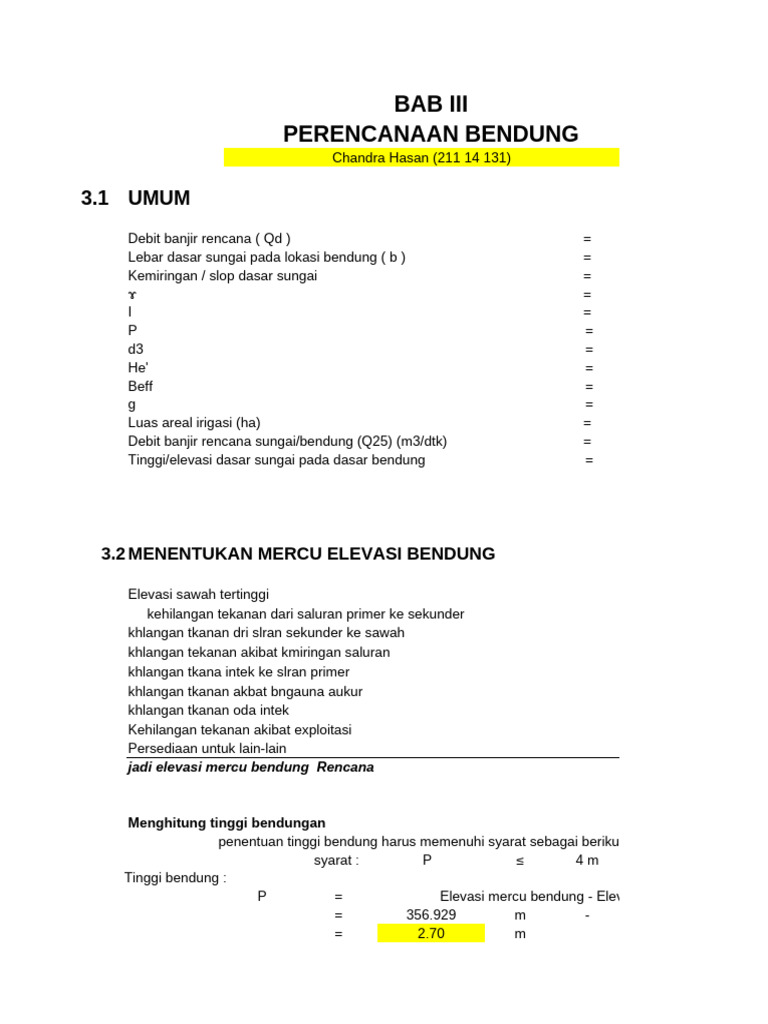 Excel BAB 3 Gemgan | PDF