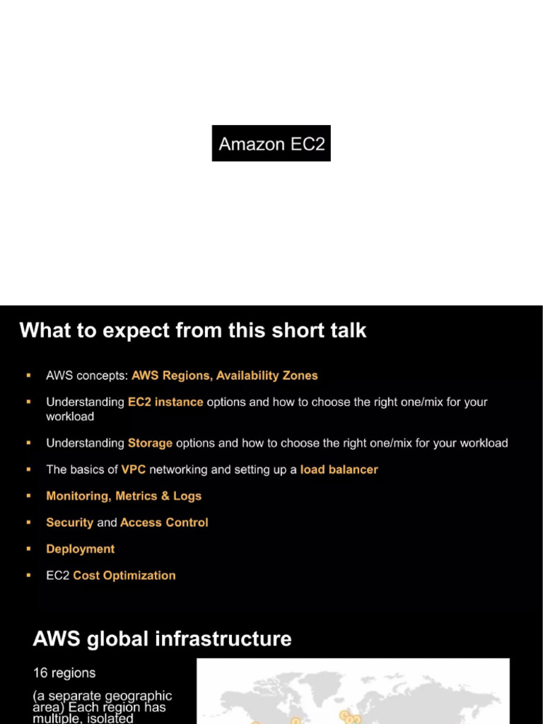 02 Introduction To Amazon EC2 | PDF