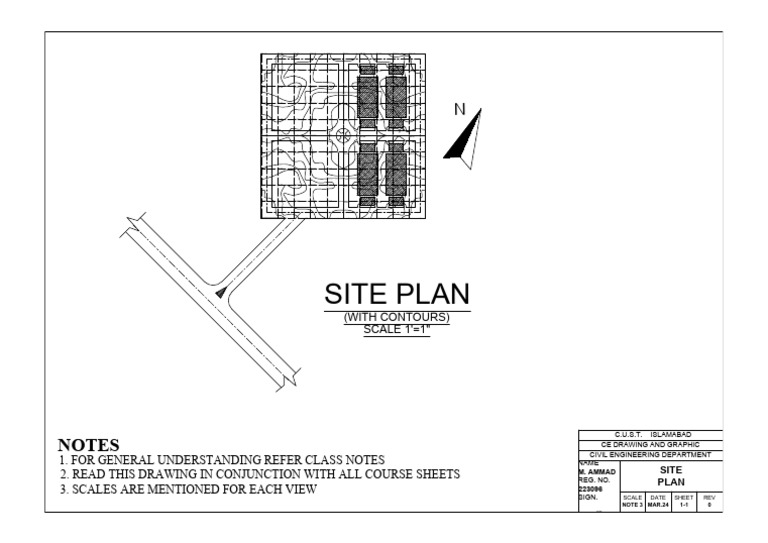 Contour Site Plan Overview | PDF