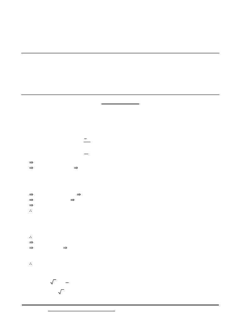 4.quadratic Equations (Qp-1) - Key | PDF | Mathematical Concepts | Mathematics