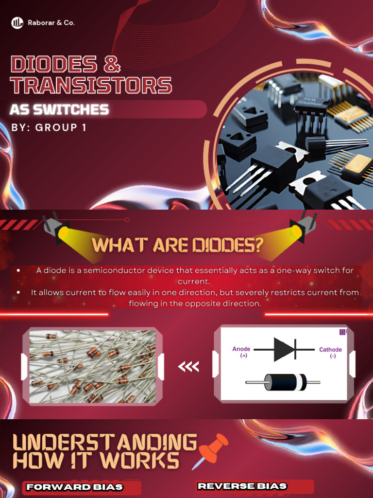 Diodes vs. Transistors: Key Differences | PDF | Diode | Transistor