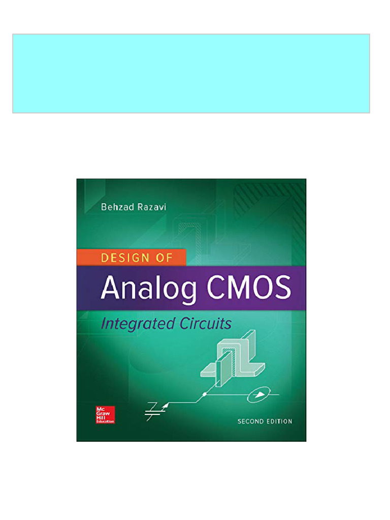 Buy Ebook Design of Analog CMOS Integrated Circuits 2nd Eddition 2nd ... Buy Ebook Design of Analog CMOS Integrated Circuits 2nd Eddition 2nd ...