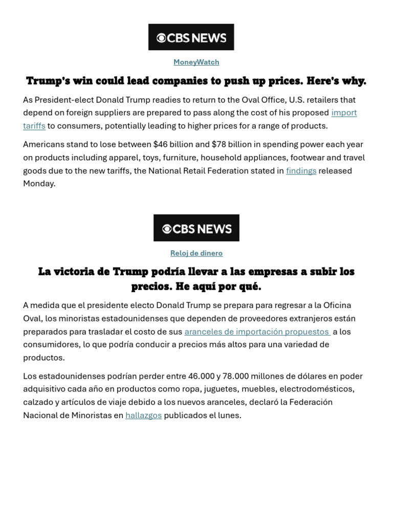 CBS News Article | PDF