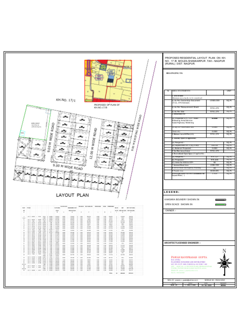 Final Shankarpur 17-B Layout Plan | PDF