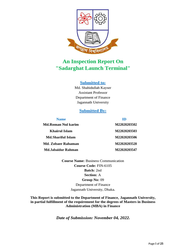 BC Final Report 1 | PDF