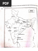 Map Work History Class 12 | PDF