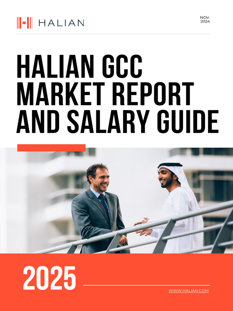 Halian GCC Salary Guide 2025 Insights | PDF | Employment | Salary