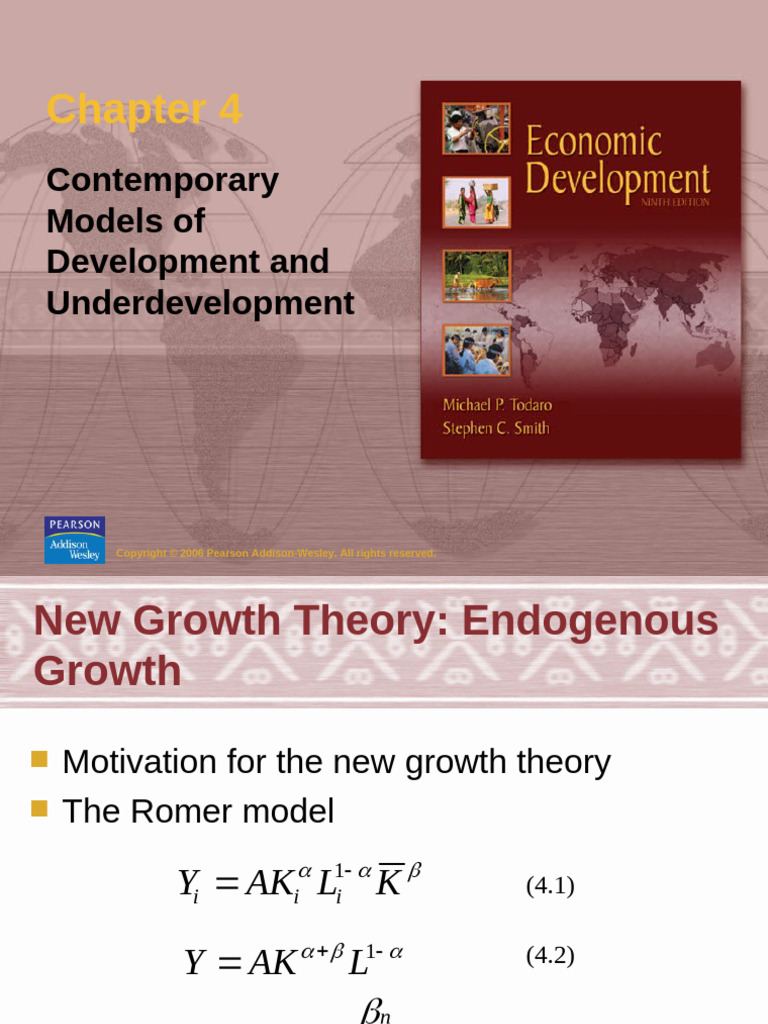 Chapter 4 Contemporary Models of Development and Underdevelopment ppt03 ...