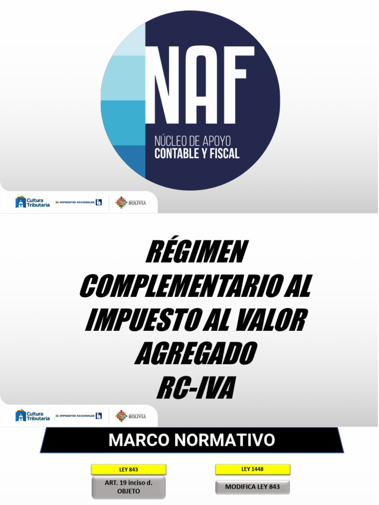 RC Iva Naf | PDF | Impuestos | Salario