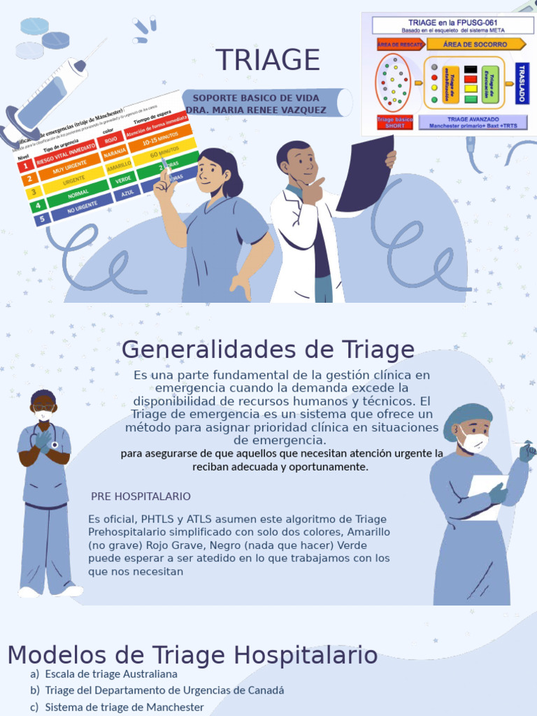 Triage Avanzado en Emergencias Médicas | PDF | Medicina CLINICA ...