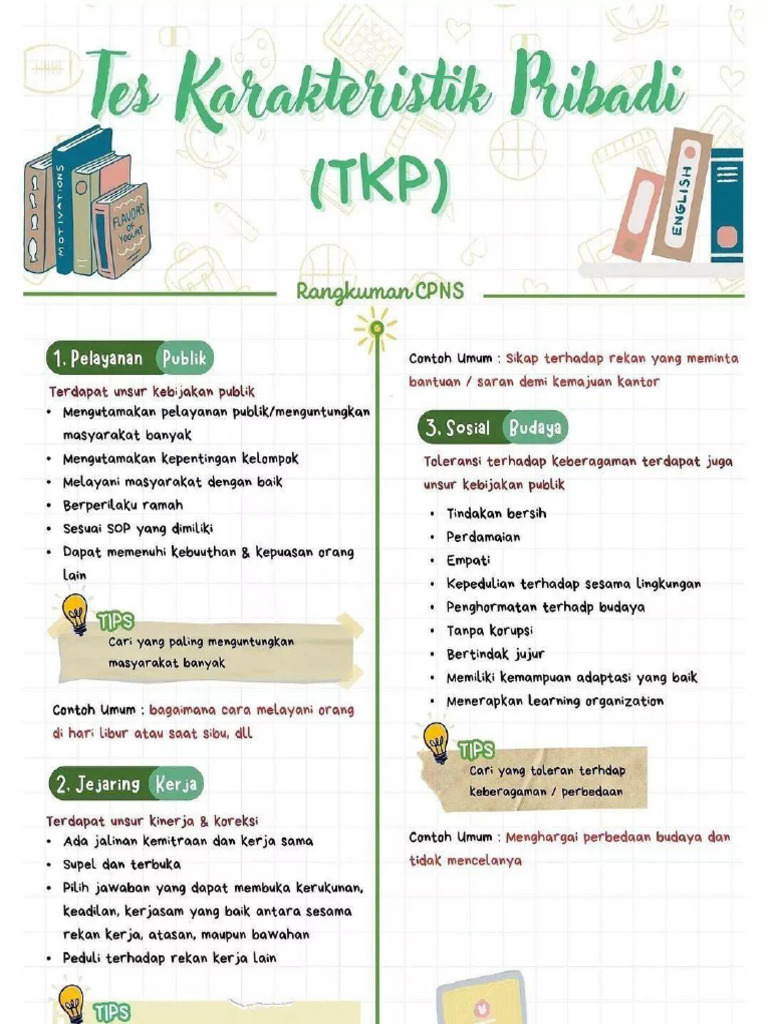 Rangkuman TKP | PDF