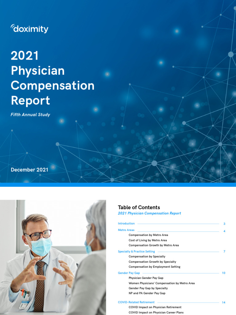 Doximity Compensation Report 2021 | PDF | Cost Of Living | Inflation