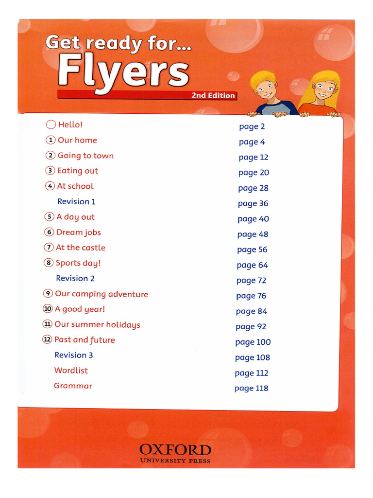 Get Ready For Flyers 2nd SB-2018 | PDF