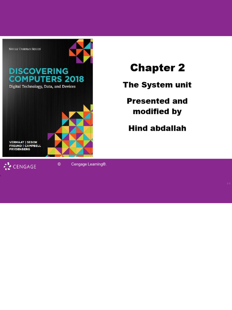 ch2 | PDF | Random Access Memory | Computer Data Storage